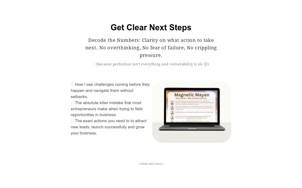 Your Clear Next Steps